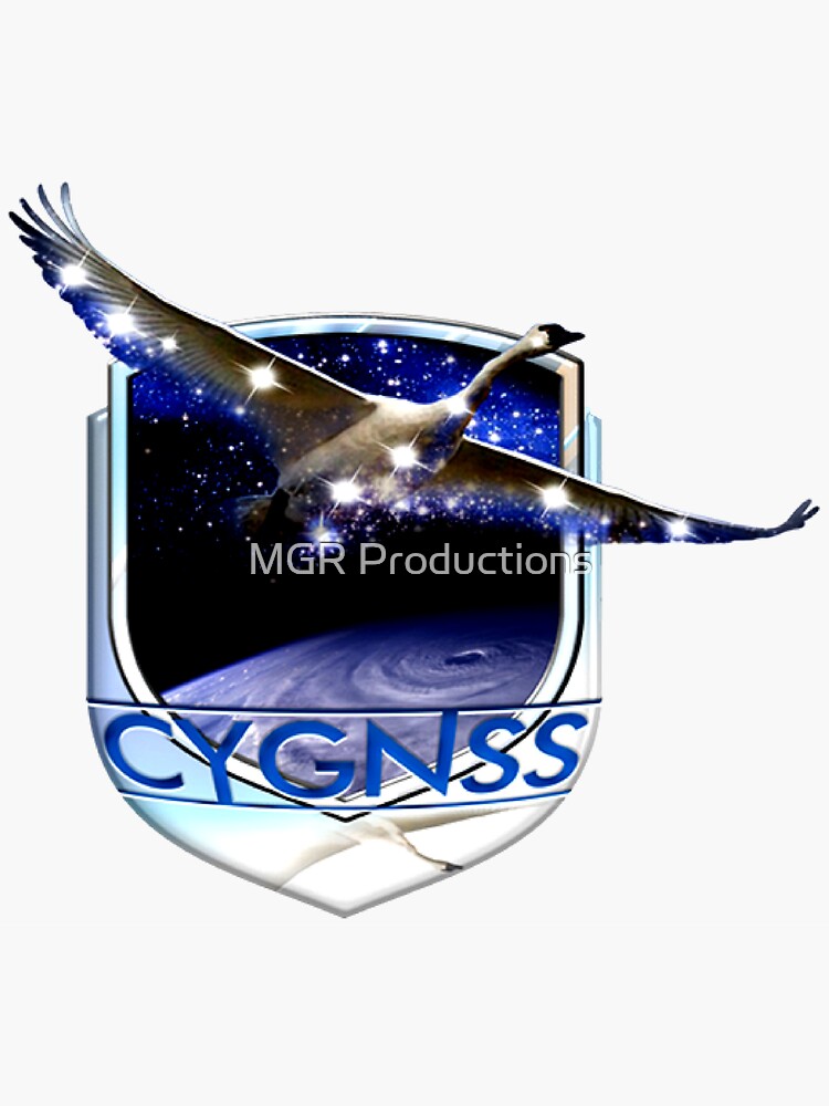 " Cyclone Global Navigation Satellite System (CYGNSS) Logo" Sticker for Sale by Quatrosales ...