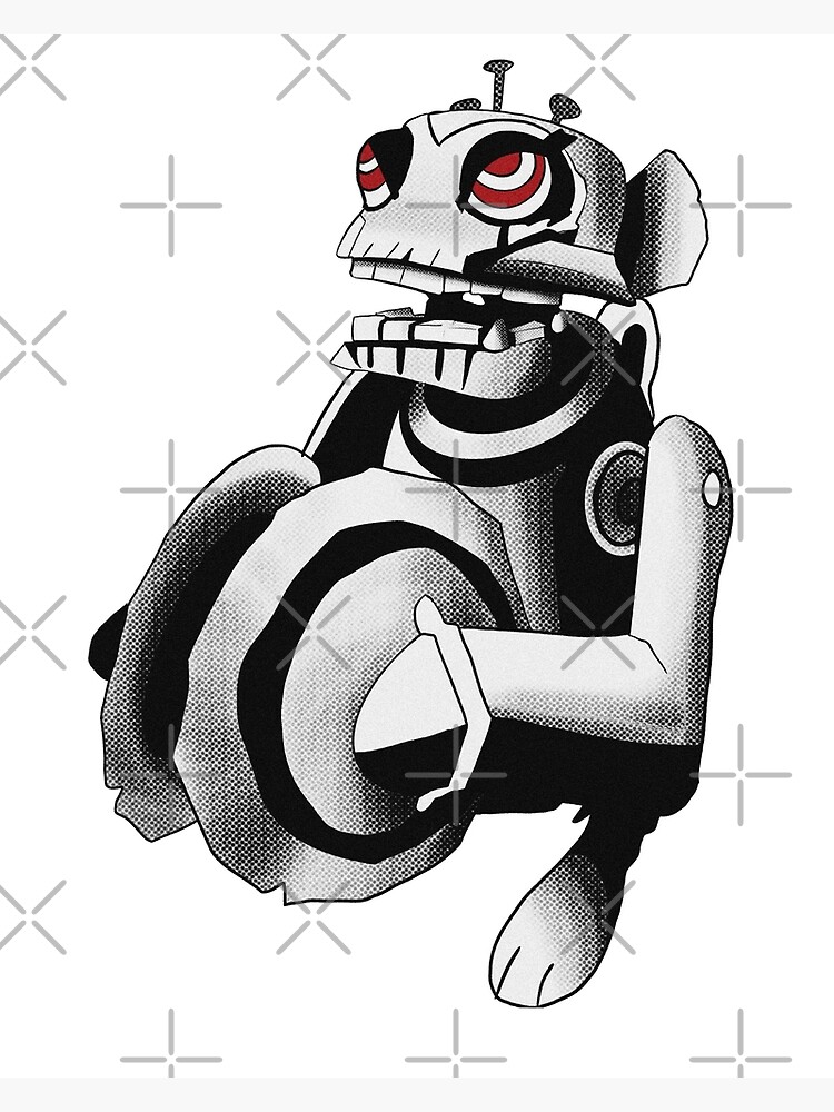 "Arcane - Jinx’s Monkey Bomb" Poster by SebastienGr | Redbubble