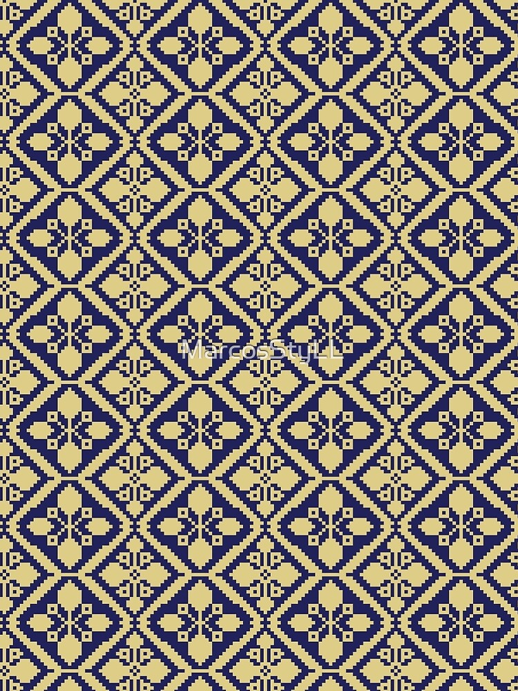 "Songket Pattern V2" T-shirt for Sale by MarcosStyLL | Redbubble ...