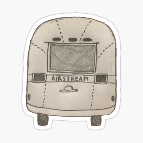 Paper & Party Supplies Airstream Bambi Decal Retro Airstream Decal ...
