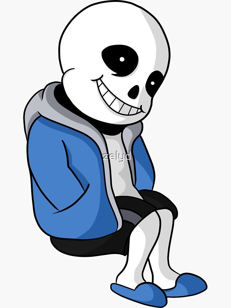 "Undertale: Sans" Sticker by x-lilbiscuit-x | Redbubble