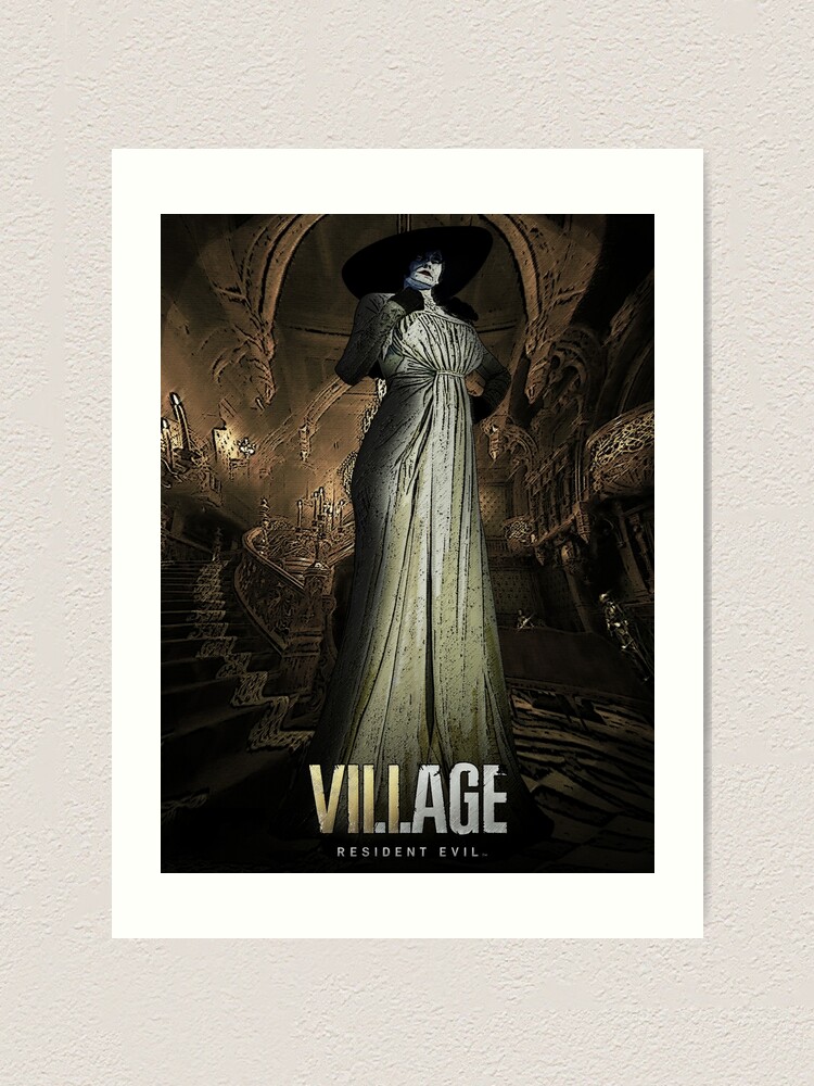 "Resident Evil Village: Lady Dimitrescu" Art Print for Sale by ...