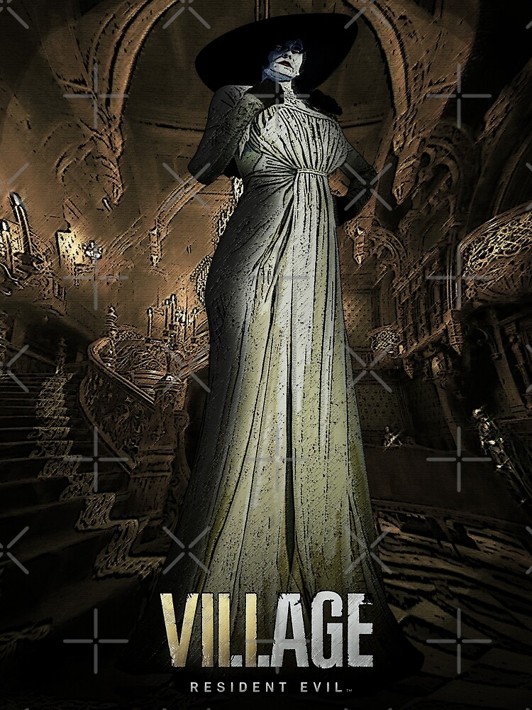 "Resident Evil Village: Lady Dimitrescu" Art Print for Sale by ...