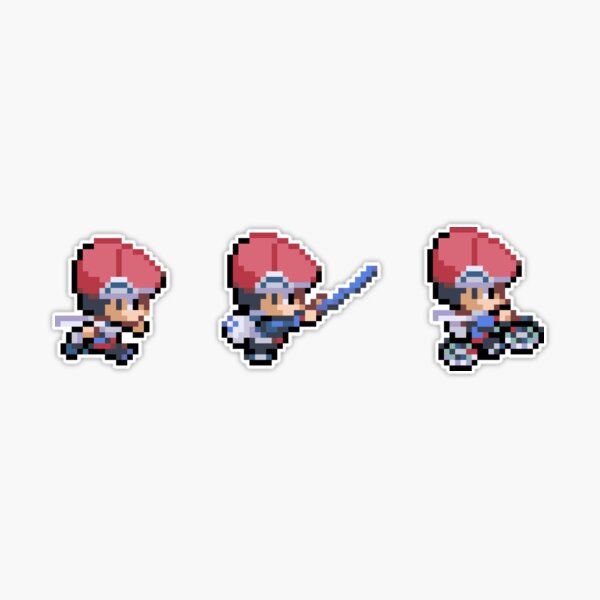 Sprite De Lucas Pokemon Six More Of (currently) Thirty Seven Colorized