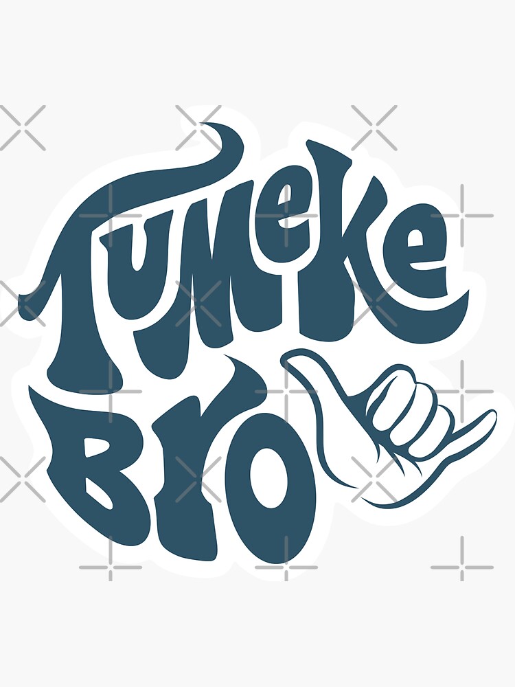 "TumekeTuMeke Bro " Sticker for Sale by Kiwidom | Redbubble
