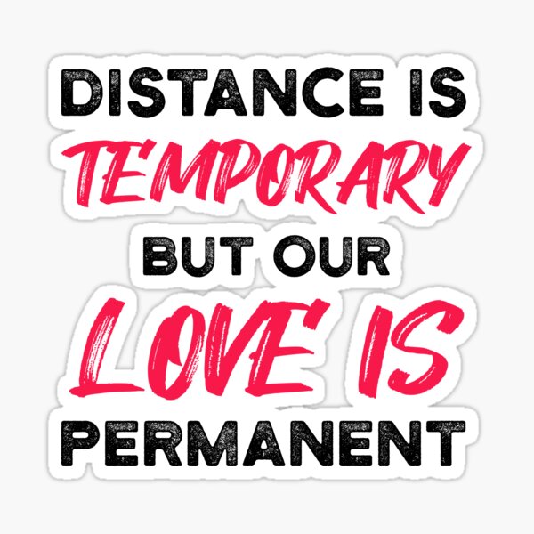 "Long Distance Relationship: Distance Is Temporary But Our Love Is ...