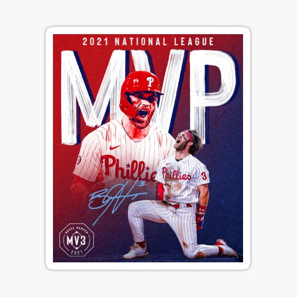 "bryce harper mvp" Sticker for Sale by vivaFREEDOM | Redbubble