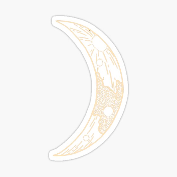 "crescent" Sticker by zuller | Redbubble