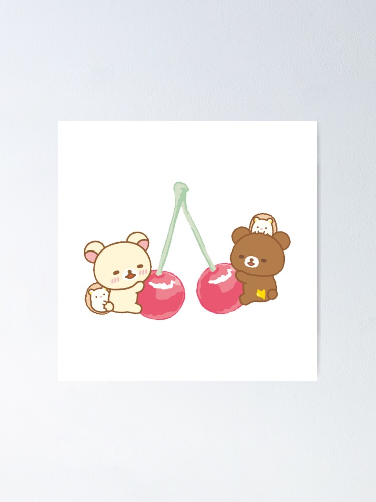 "Cute rilakkuma and korilakkuma" Poster by Gamehamza | Redbubble