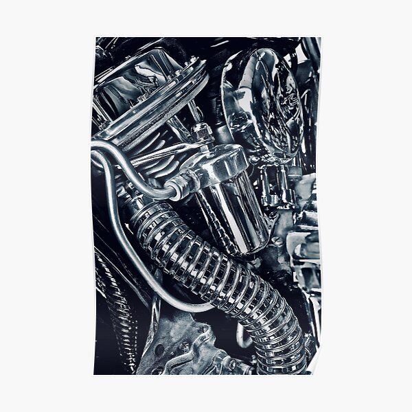"Panhead Poetry" Poster for Sale by LindaB | Redbubble