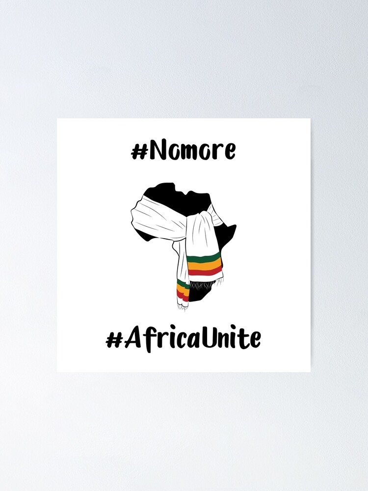 "No More" Poster for Sale by EthioAfro | Redbubble