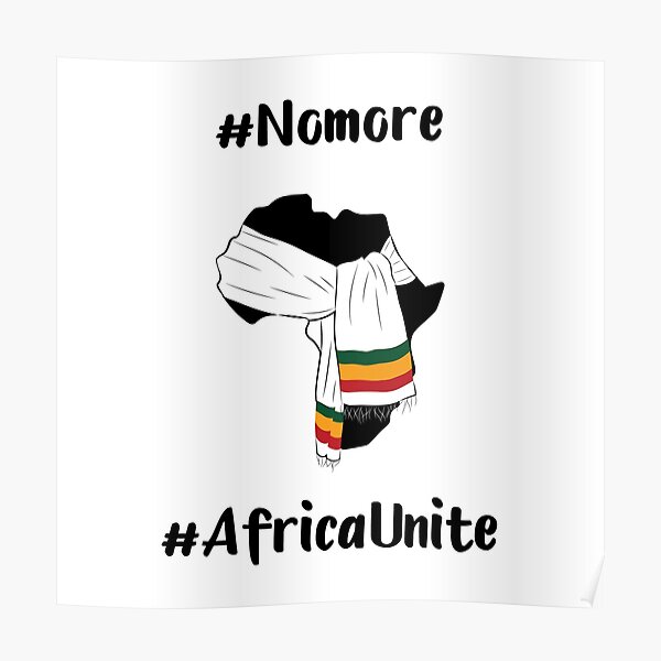 "No More" Poster for Sale by EthioAfro | Redbubble