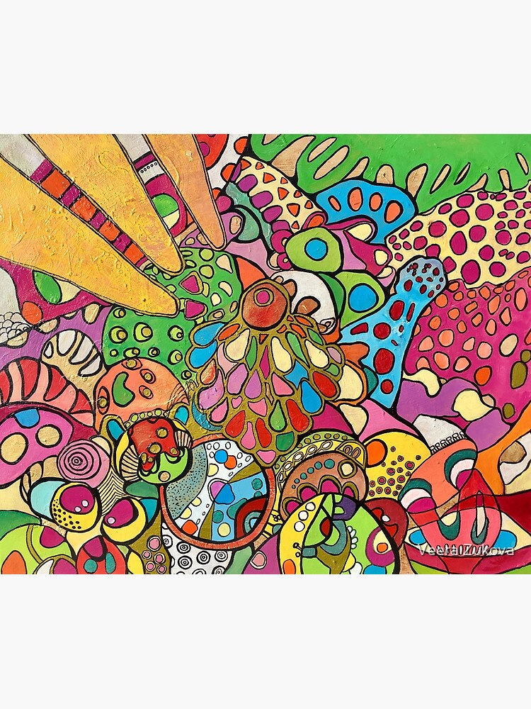 "80. COSMODROM. psychedelic, colorful, doodles, subconscious, positive ...