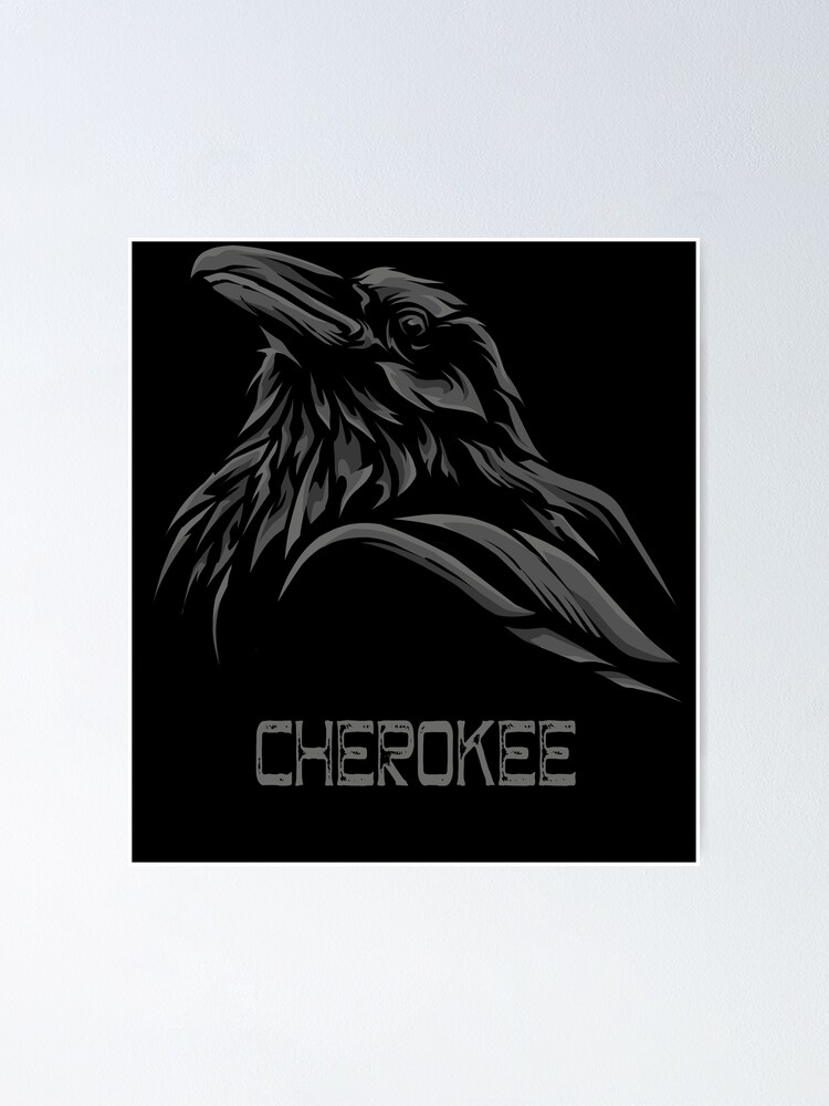 "American Indian Raven Spirit Cherokee Tribe Indigenous Raven creator ...
