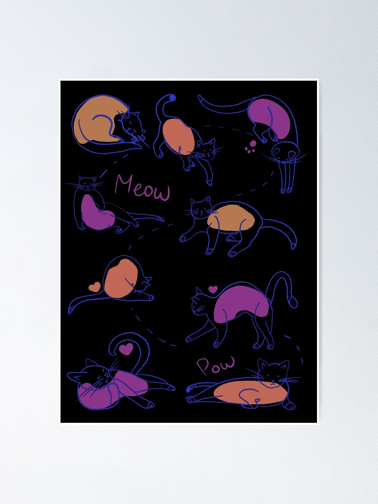 "The Cats Way v4" Poster for Sale by RafaelLima7 | Redbubble
