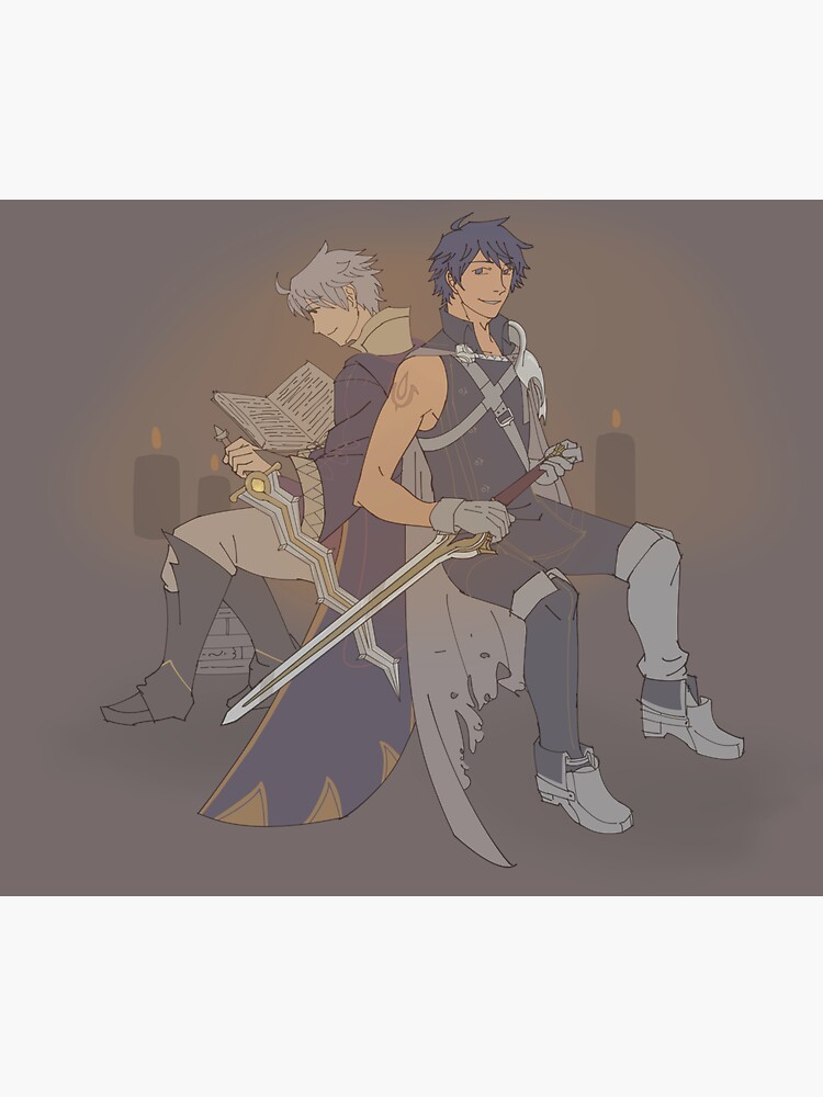 "FEA - Chrom & Robin" Sticker by citadelity | Redbubble