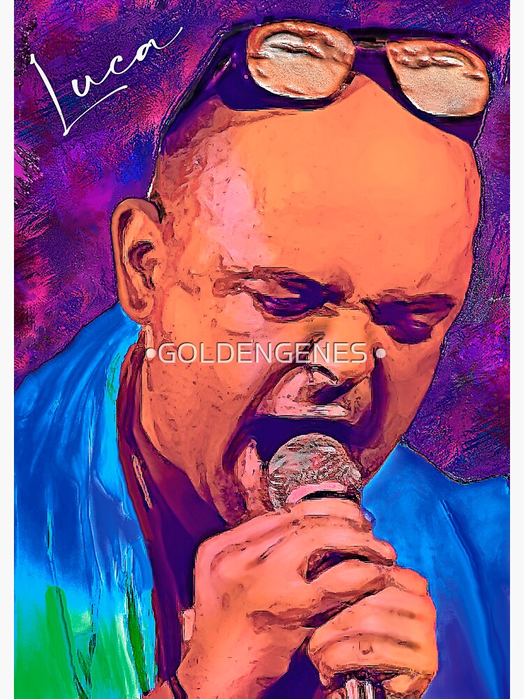 Luca Prodan• Art " Sticker for Sale by EDGARTES | Redbubble