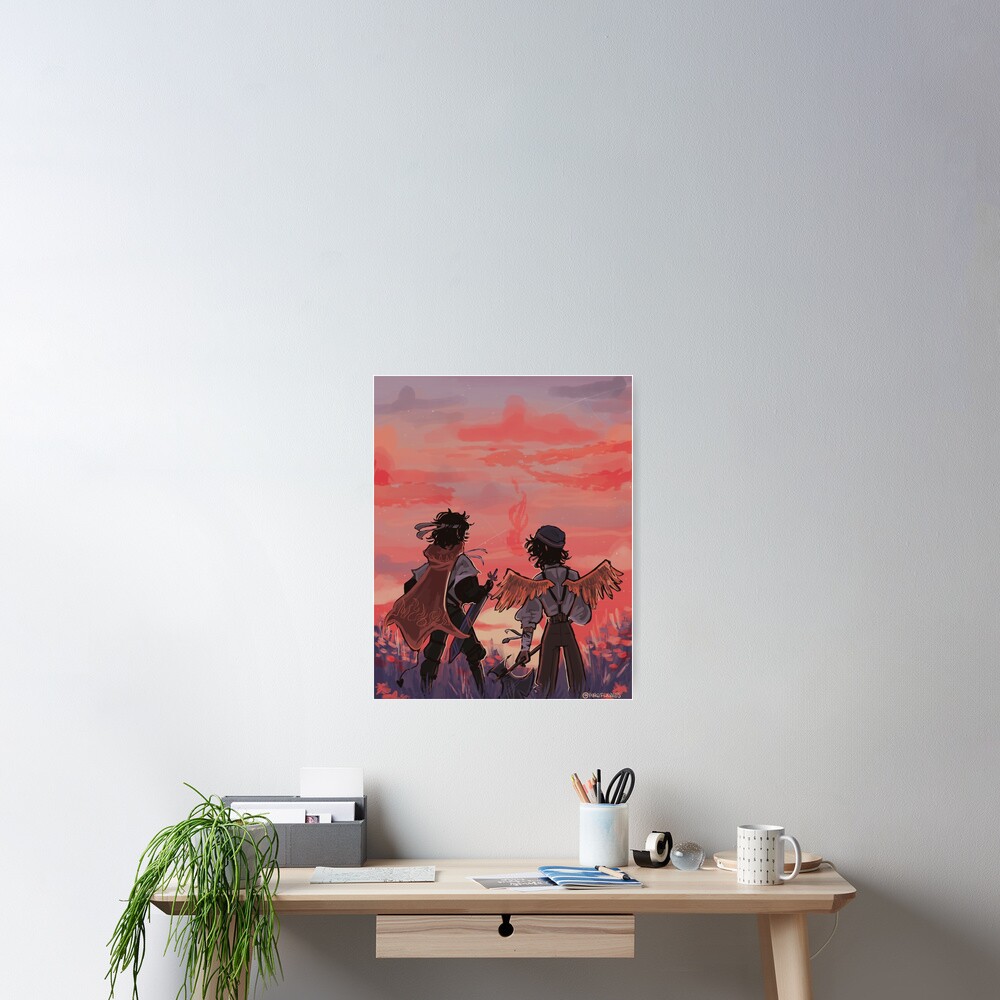 "together again" Sticker by angiflxwies | Redbubble