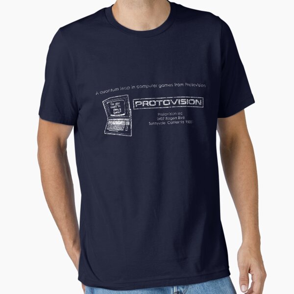 "Protovision Computer Games (WarGames)" Essential T-Shirt for Sale by ...