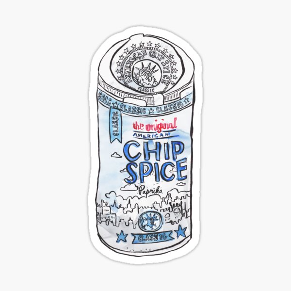 "Chip Spice - Maximum Hull" Sticker for Sale by nearlybutnot | Redbubble