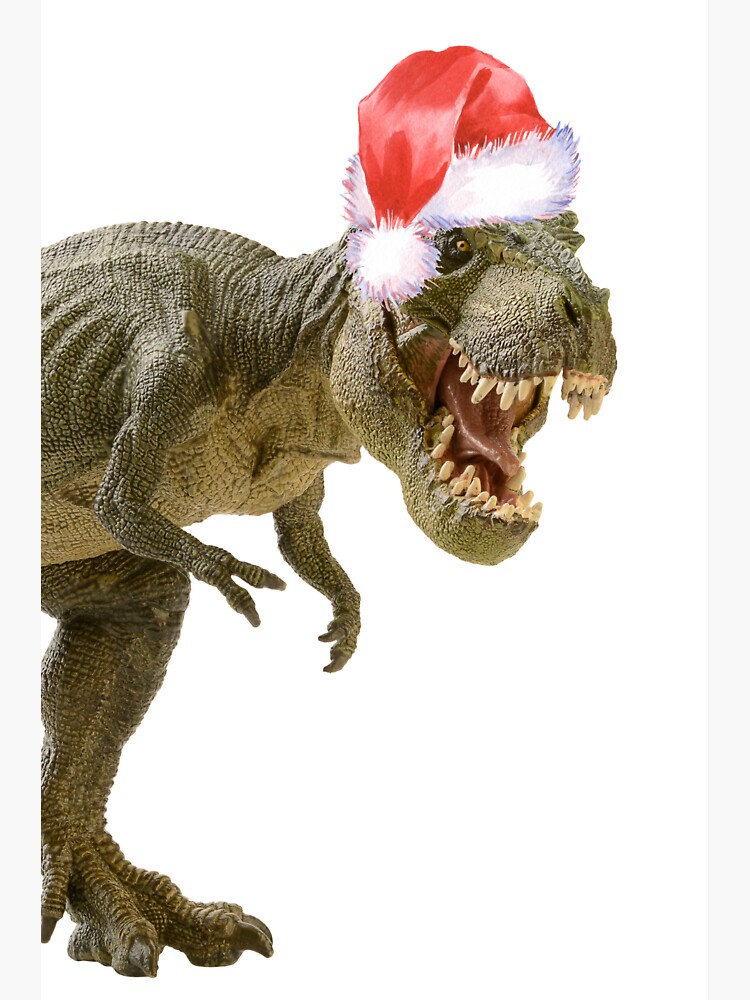 "T-Rex Christmas Spirit" Sticker by AnAwkwardOtter | Redbubble