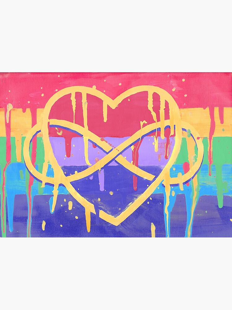 "Bisexual & Polyamorous: Painted Pride Flag" Poster for Sale by Lewin ...