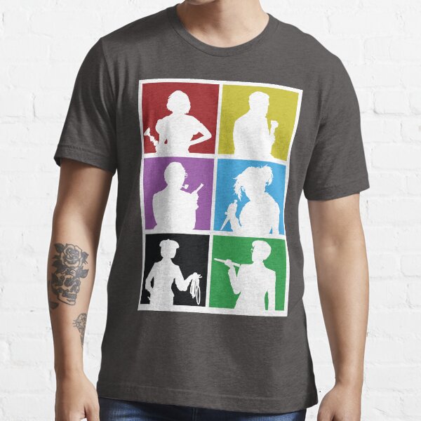 "Clue (1987) Character Lineup" T-shirt for Sale by Rewind-Art ...