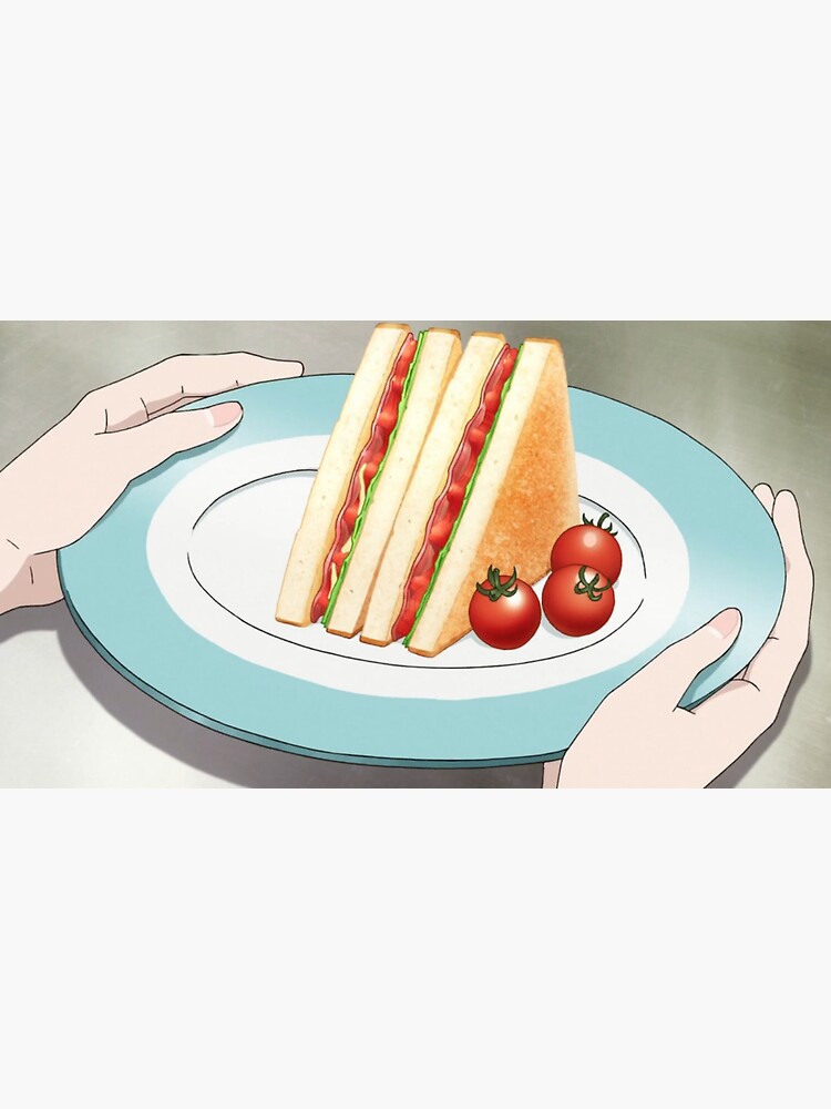 "Anime sandwich" Sticker for Sale by S2Hdesigns | Redbubble