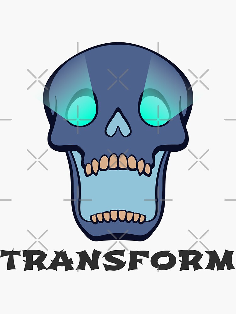 "Transform logo" Sticker by soltangaming | Redbubble