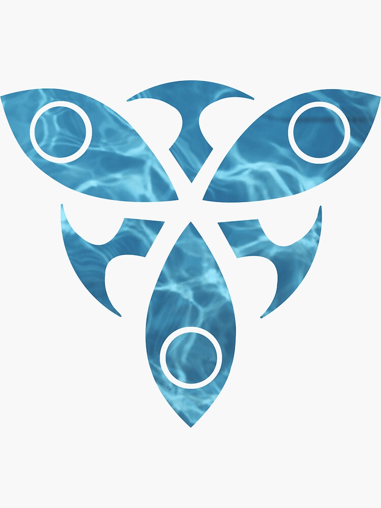 "Genshin Impact Tartaglia "Childe" Riptide Mark" Sticker for Sale by ...