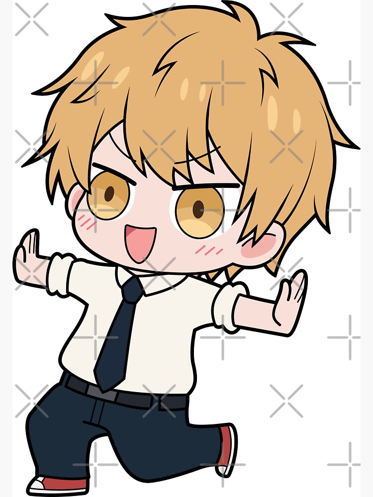 "Chainsawman Denji Chibi" Magnet for Sale by ChibiCheems | Redbubble