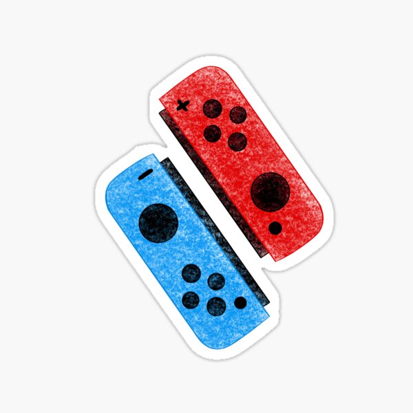 "Neon Joycons" Sticker for Sale by Tara Murphy | Redbubble