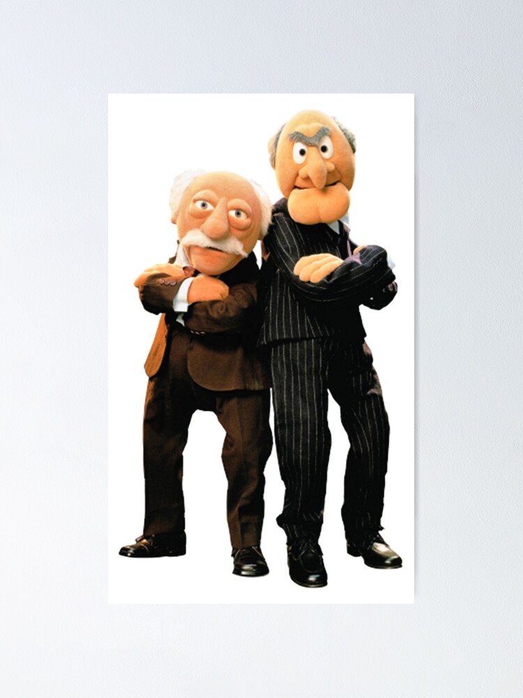 " Statler and Waldorf 2" Poster for Sale by SohaniAlfonso | Redbubble