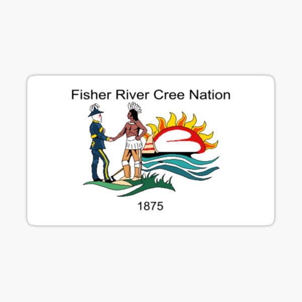 "Flag of the Fisher River Cree Nation Canada" Sticker for Sale by mo91 ...