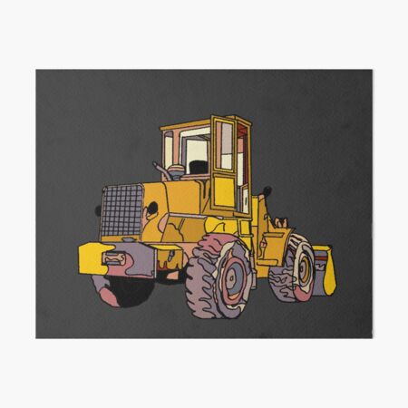 "Front End Loader " Art Board Print by Blertz | Redbubble