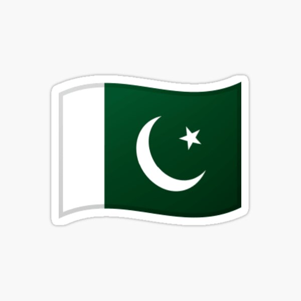 "Emoji Flag Pakistan" Sticker for Sale by Stickypegatinas | Redbubble