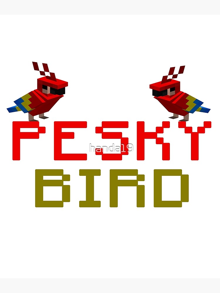 "pesky bird" Poster for Sale by handa19 | Redbubble