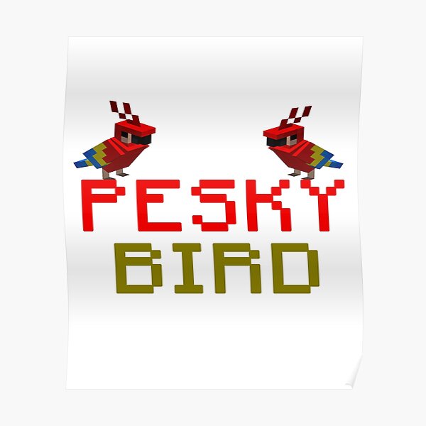 "pesky bird" Poster for Sale by handa19 | Redbubble