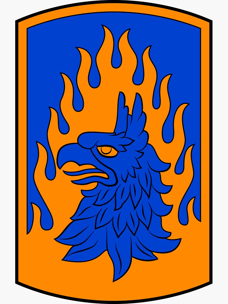 "12th Combat Aviation Brigade - US Army" Sticker for Sale by ...