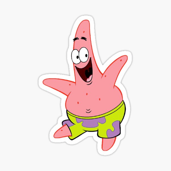 "patrick-star-icon" Sticker by alamsyahstore | Redbubble
