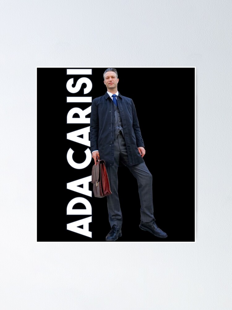 "Ada Carisi character american police company" Poster for Sale by ...