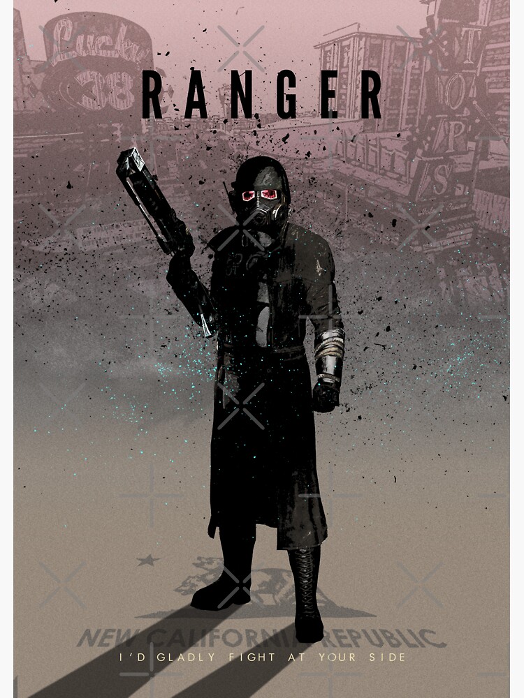 "NCR Ranger" Sticker for Sale by rykker | Redbubble