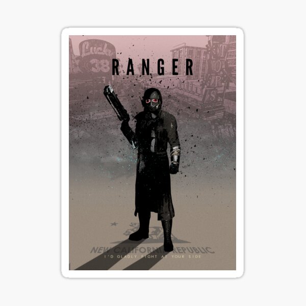 "NCR Ranger" Sticker for Sale by rykker | Redbubble