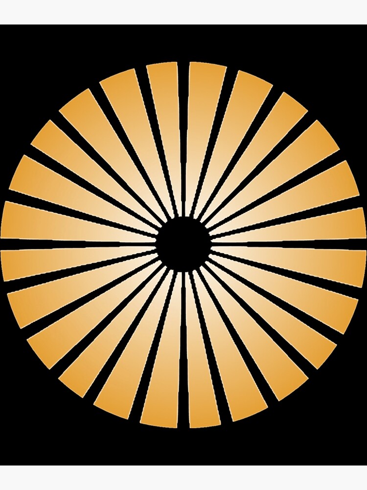 "Geometric sun line art sun rays " Poster for Sale by UilliaminaArt ...