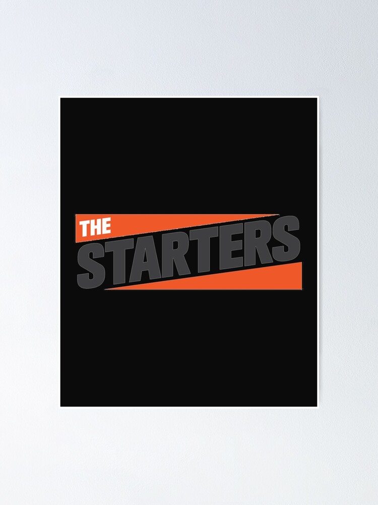 "The Starters Logo" Poster for Sale by Zhedora | Redbubble