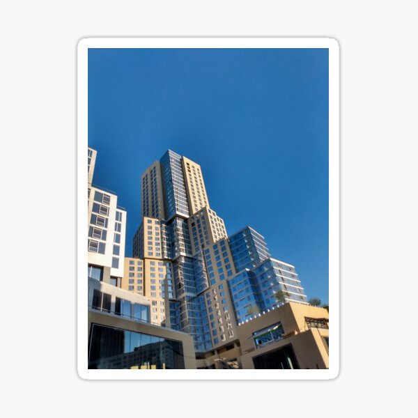 "Downtown L.A Skyscraper" Sticker for Sale by DanielaIba | Redbubble