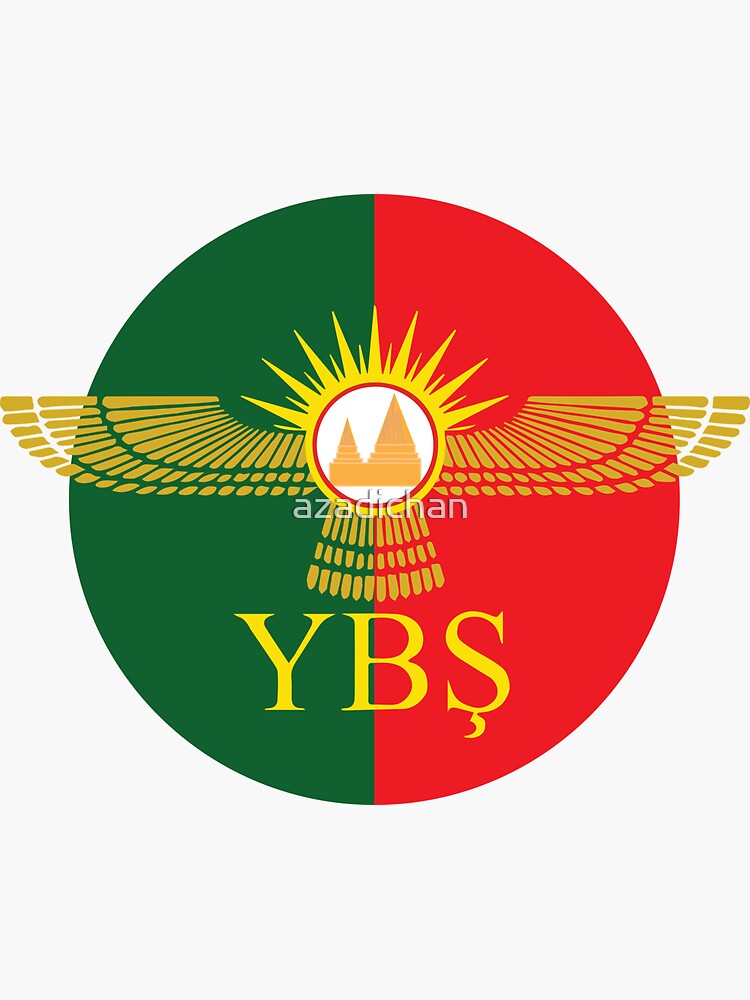 "YBS Emblem" Sticker by azadichan | Redbubble