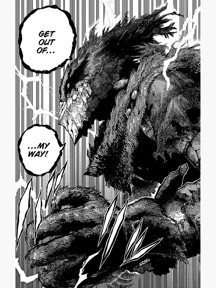 My Hero Academia Deku Monster Poster For Sale By Rshopanime Redbubble