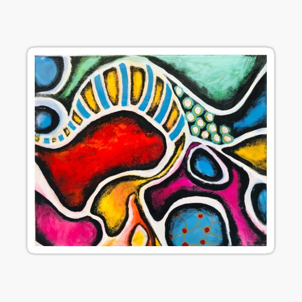 "1. BREAD, psychedelic, colorful, doodles, subconscious, positive, bold ...