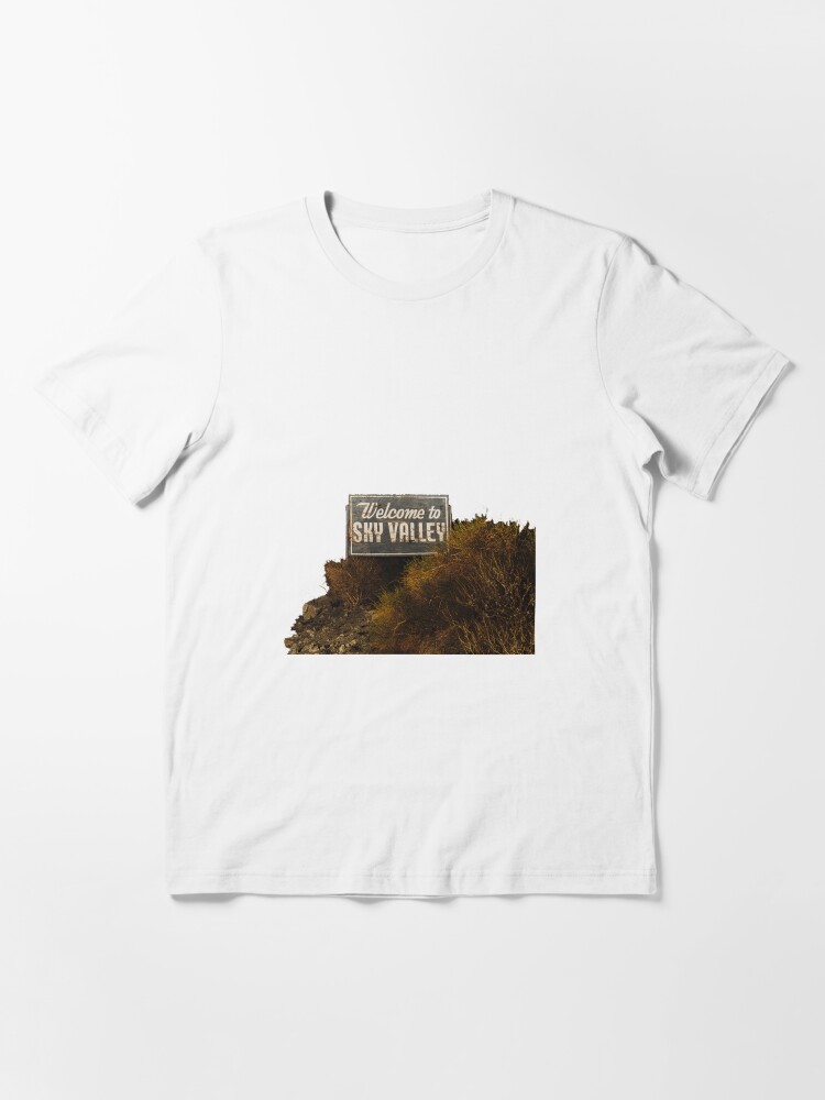 "Welcome to Sky Valley - Sign" T-shirt for Sale by cantasaurus-rex ...